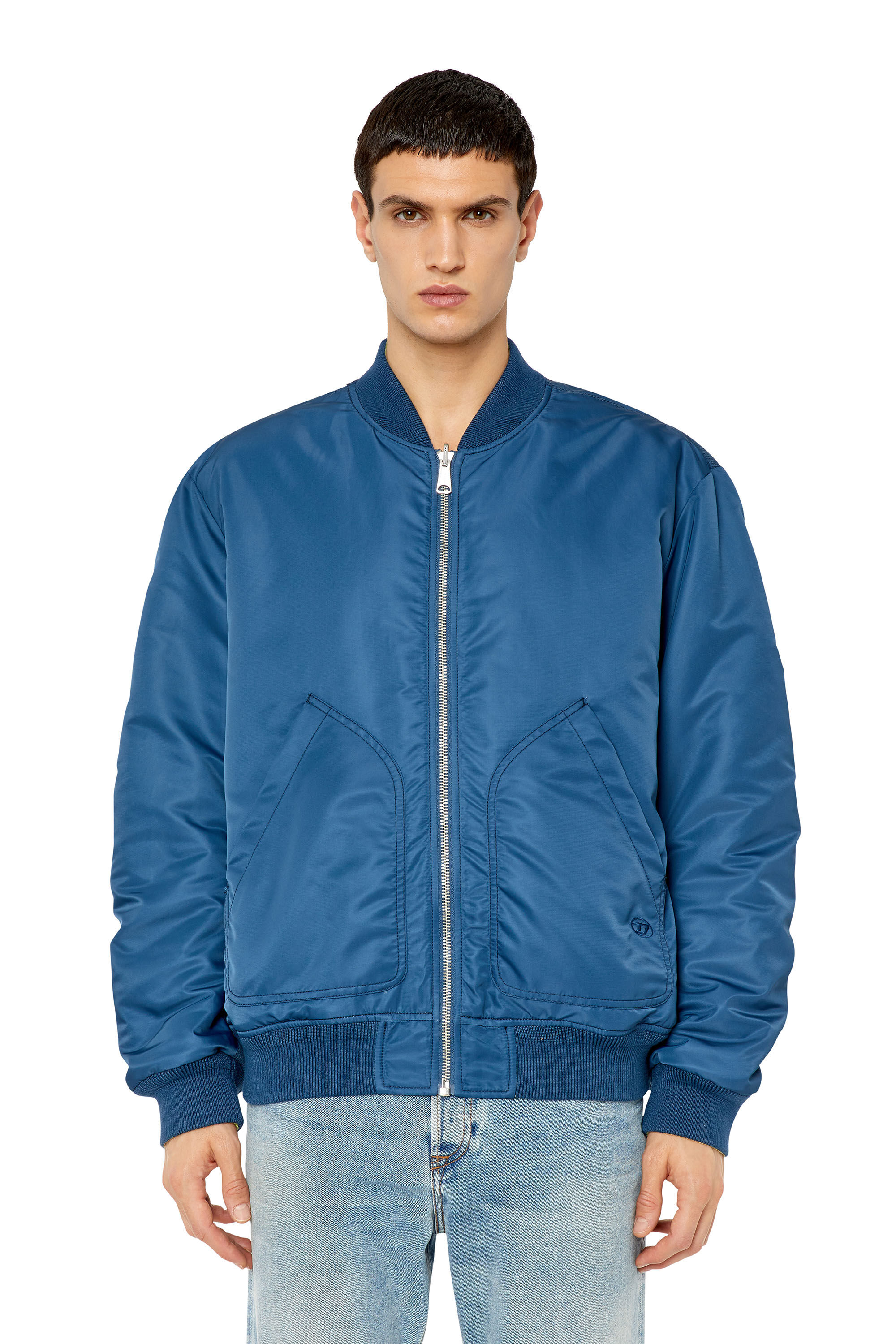 J-MATT Man: Reversible bomber in padded nylon | Diesel J-MATT Man: Reversible bomber in padded nylon | Diesel