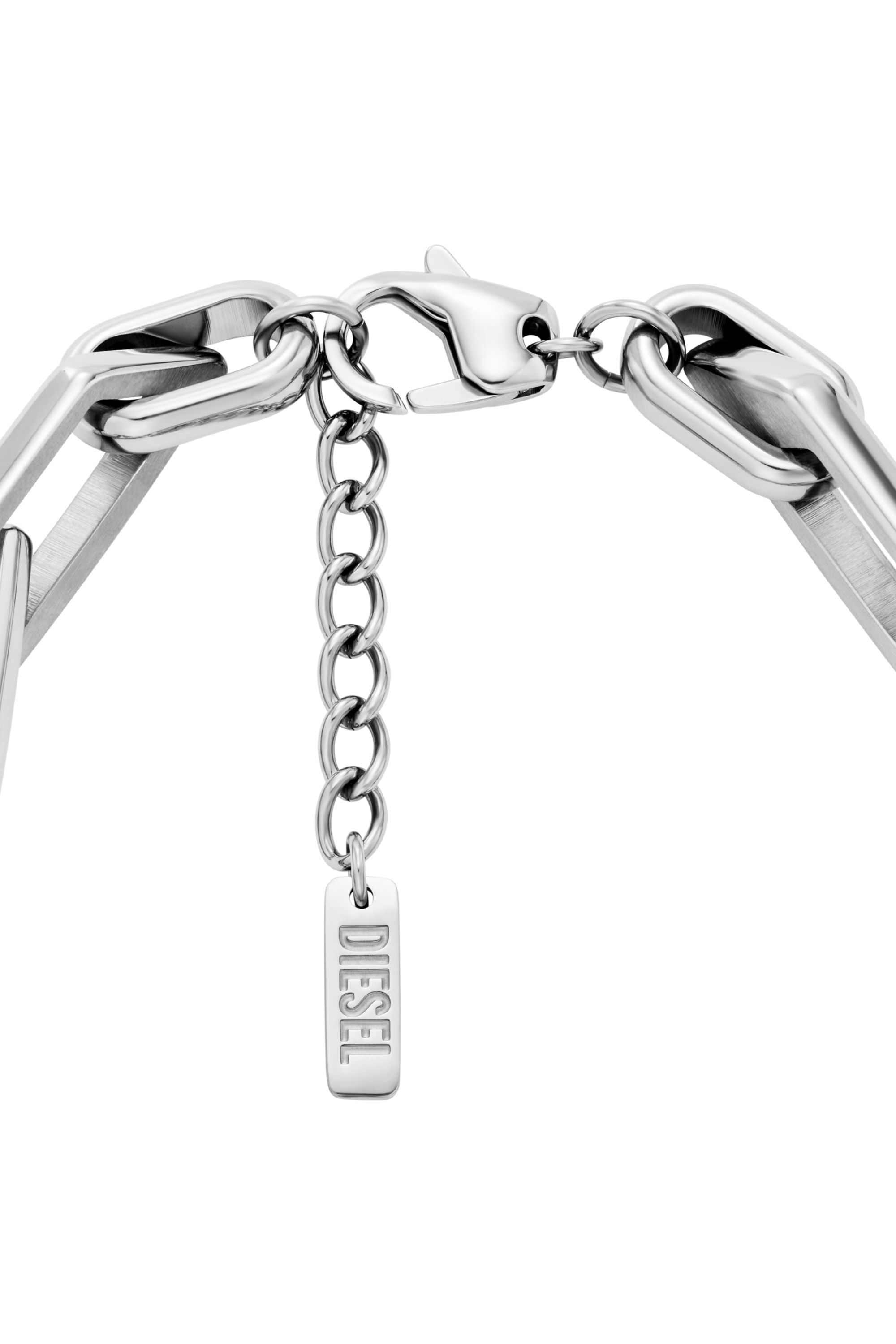 Women's Stainless Steel Chain Bracelet | Silver | Diesel Women's Stainless Steel Chain Bracelet | Silver | Diesel
