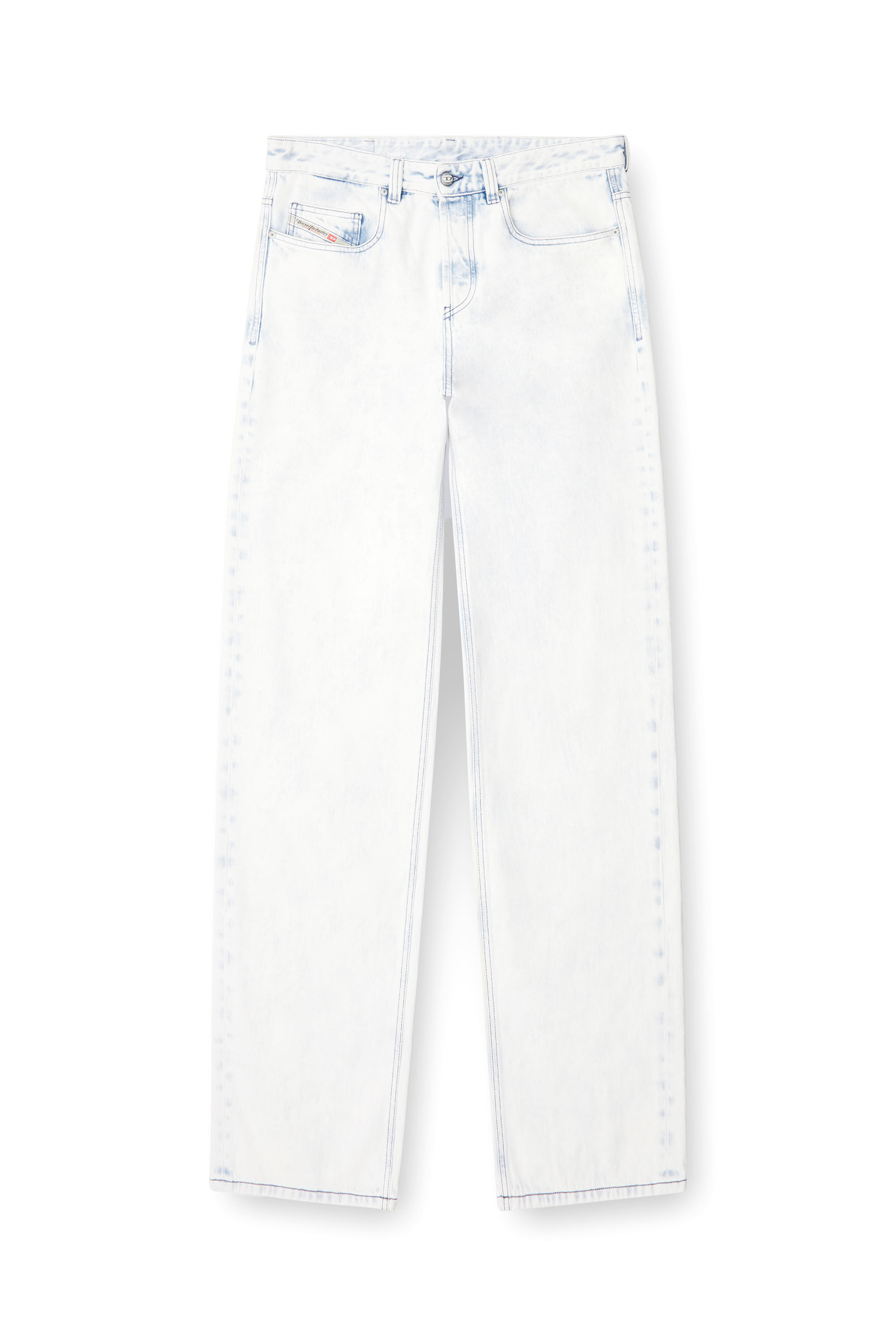 Men's Relaxed Jeans | Light Blue | Diesel 2001 D-Macro Men's Relaxed Jeans | Light Blue | Diesel 2001 D-Macro