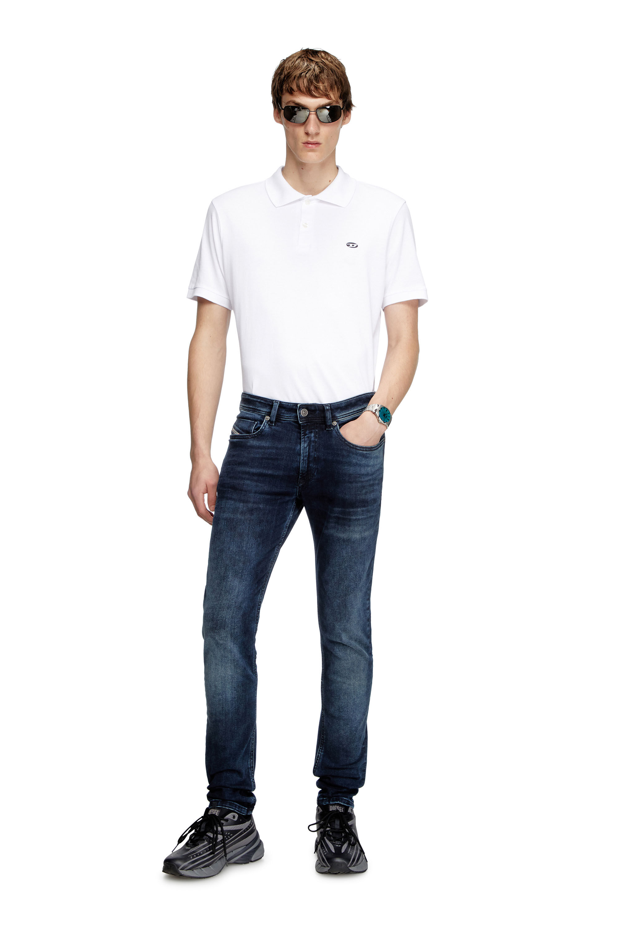 Men's Skinny Jeans | Dark Blue | Diesel 1979 Sleenker Men's Skinny Jeans | Dark Blue | Diesel 1979 Sleenker
