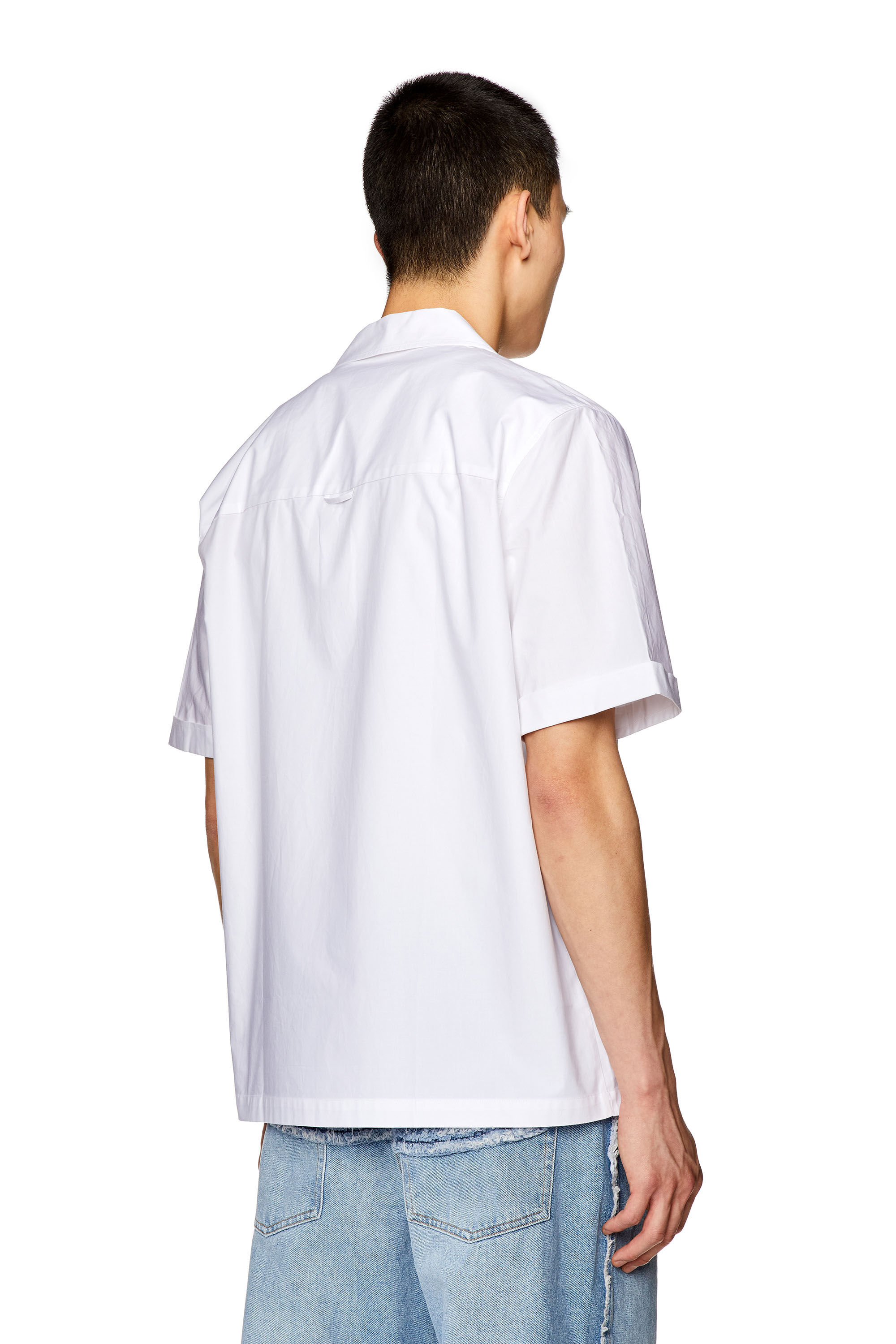 Men's Bowling shirt with embroidered logo | Multicolor | Diesel Men's Bowling shirt with embroidered logo | Multicolor | Diesel